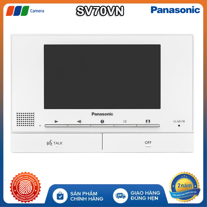 Bộ chuông hình 7inch PANASONIC KIS PN70 chính hãng