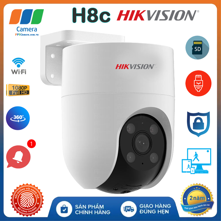 Camera H8c Pro Hikvision Full HD EZVIZ bao quát toàn cảnh ⋆ FPTC Cung ...